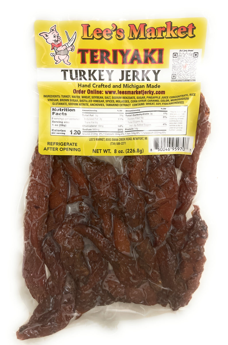 "NEW" Teriyaki Turkey Jerky